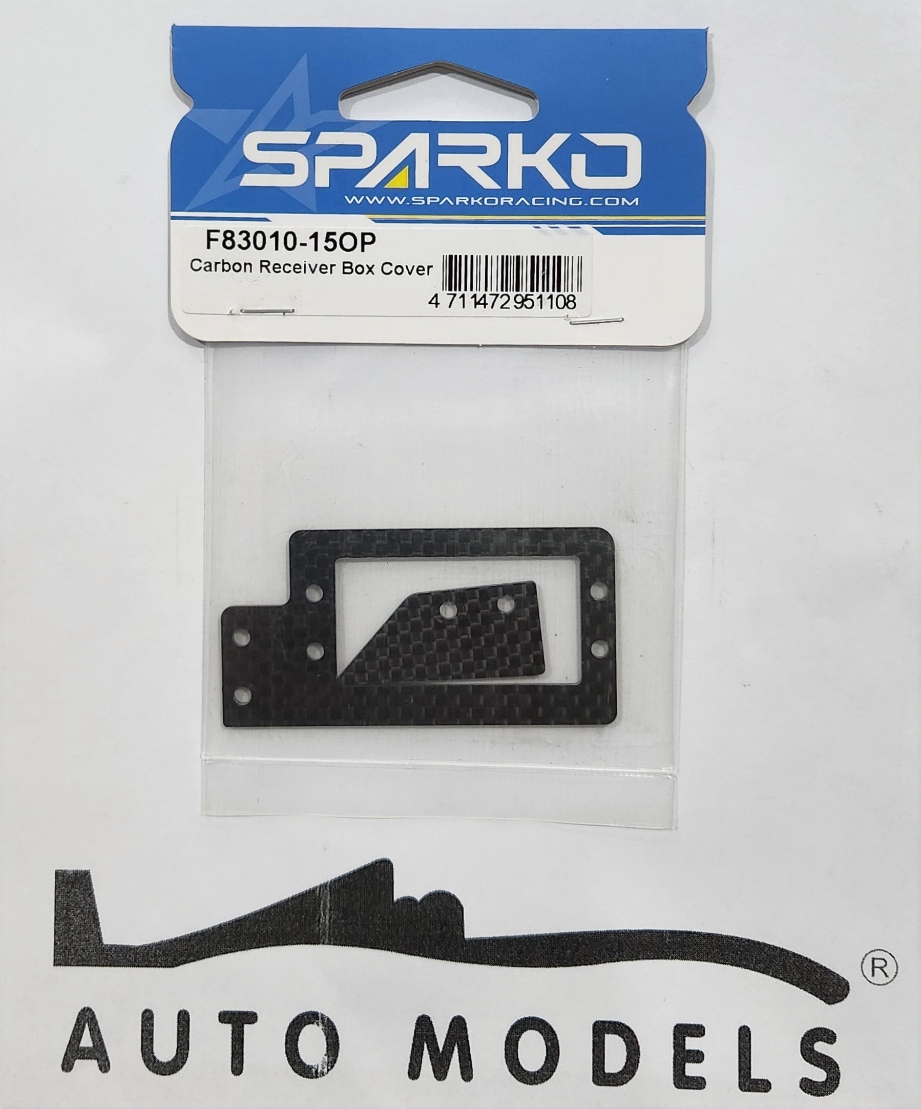 Sparko Racing Carbon Receiver Box Cover – Automodels Indonesia