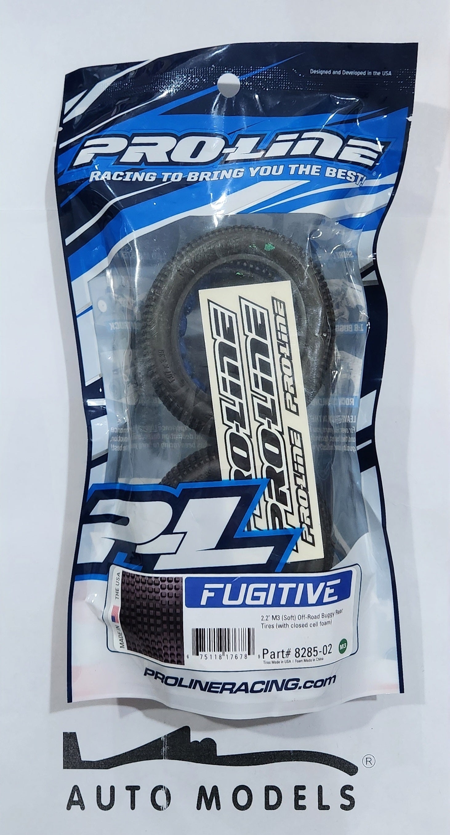 Proline Fugitive 2.2" M3 (Soft) Off-Road Buggy Rear Tires (with closed ...