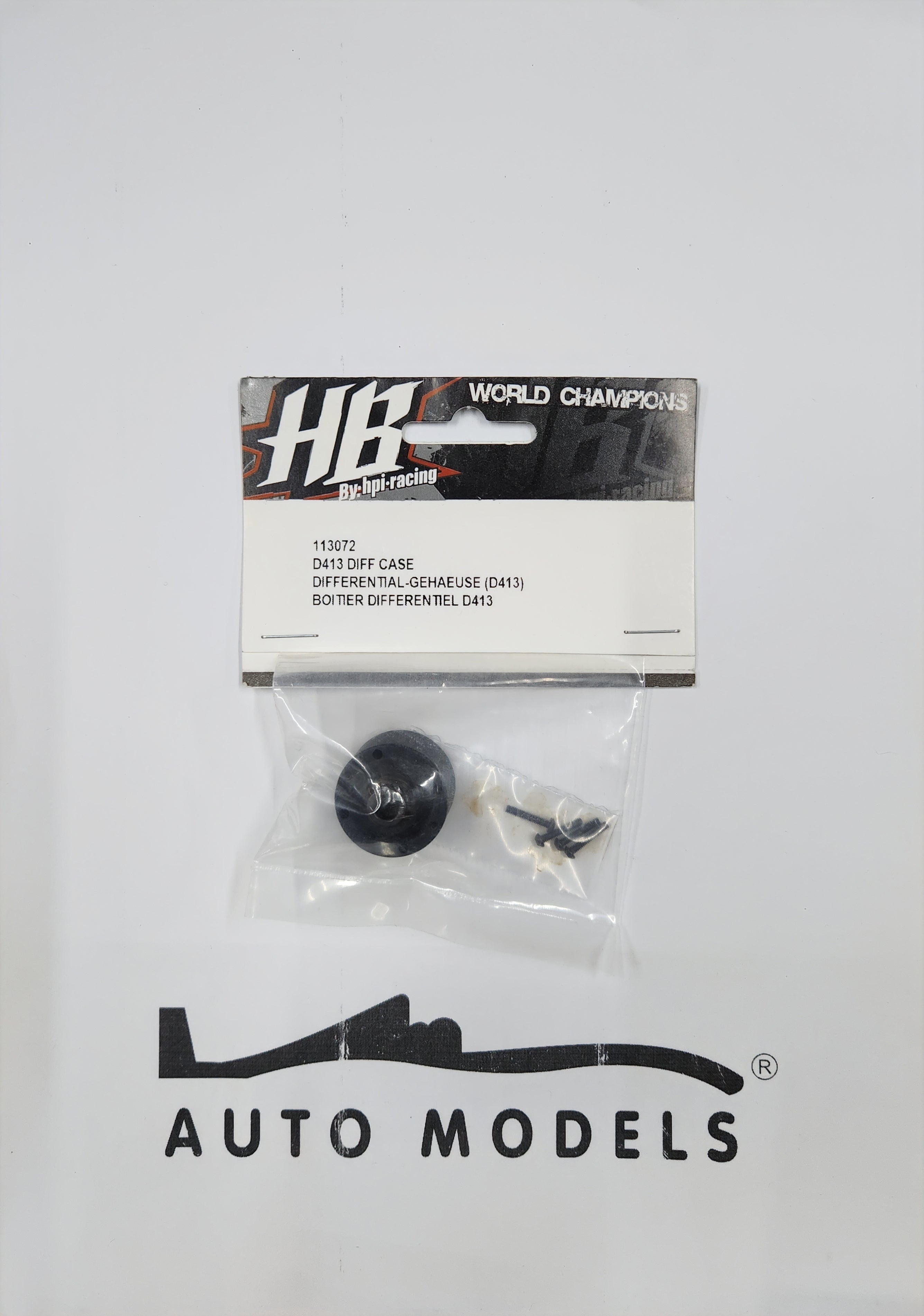 HB Racing D413 Diff Case – Automodels Indonesia