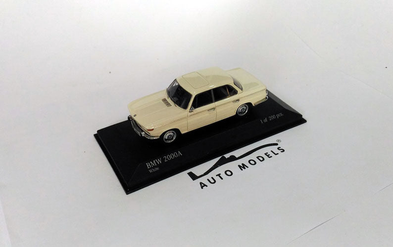 Minichamps BMW 2000A 1962 White – Automodels Indonesia